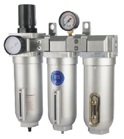 1/2" Air Control Unit, Pre-Filer + Micro Filter + Desiccant filter, 0. ...