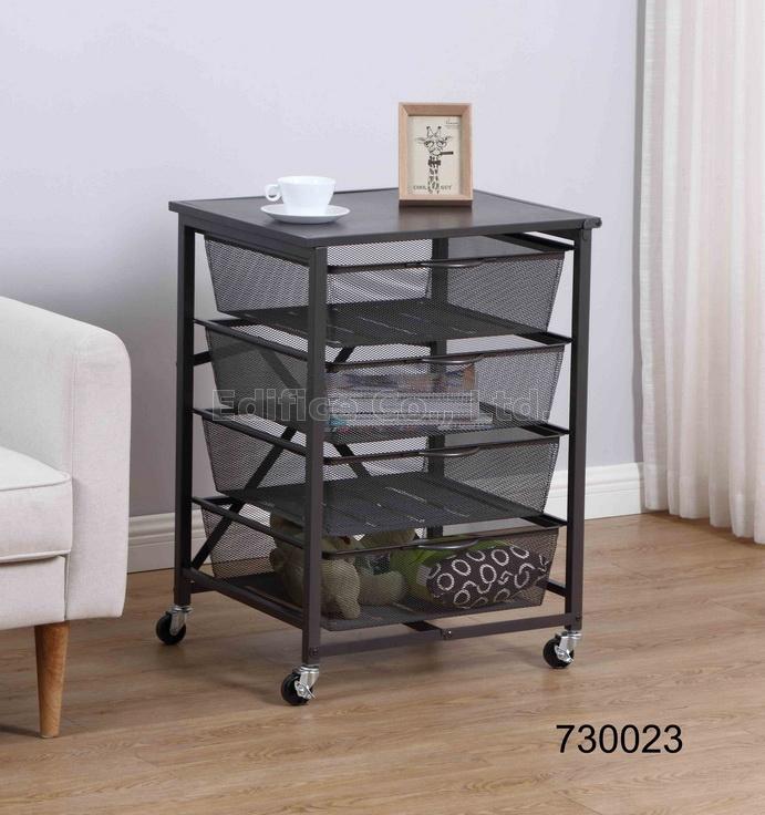 Foldable Mesh Drawer Storage Cart | Taiwantrade.com