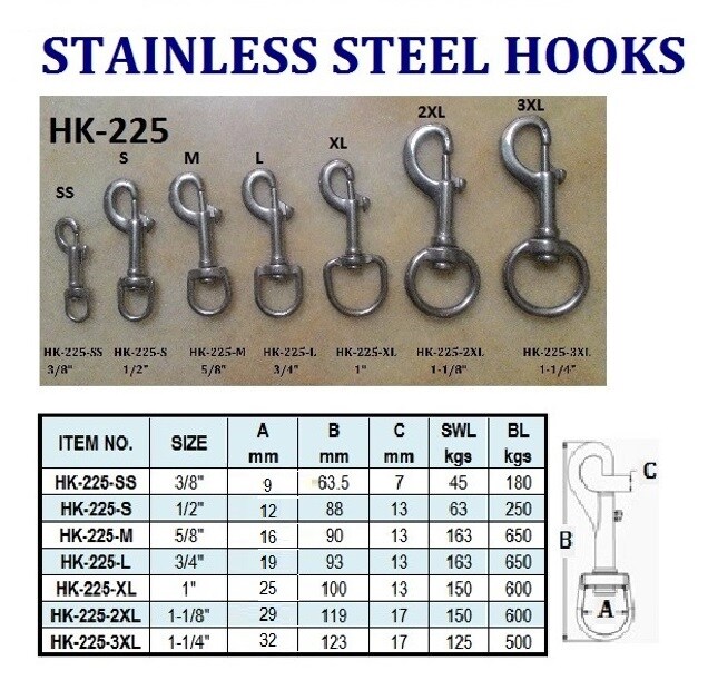 Stainless steel hooks | Taiwantrade