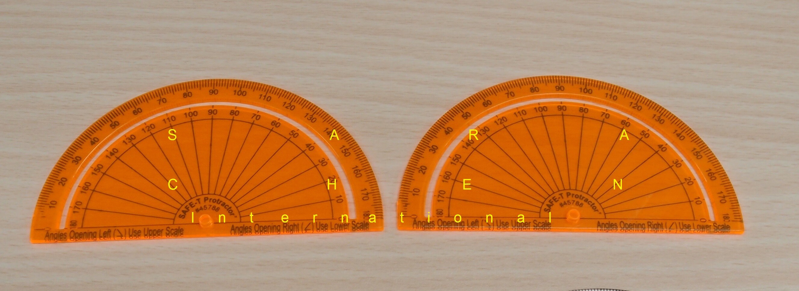 GEO LINKING STRIPS WITH PROTRACTOR | SARA CHEN INTERNATIONAL CO., LTD.