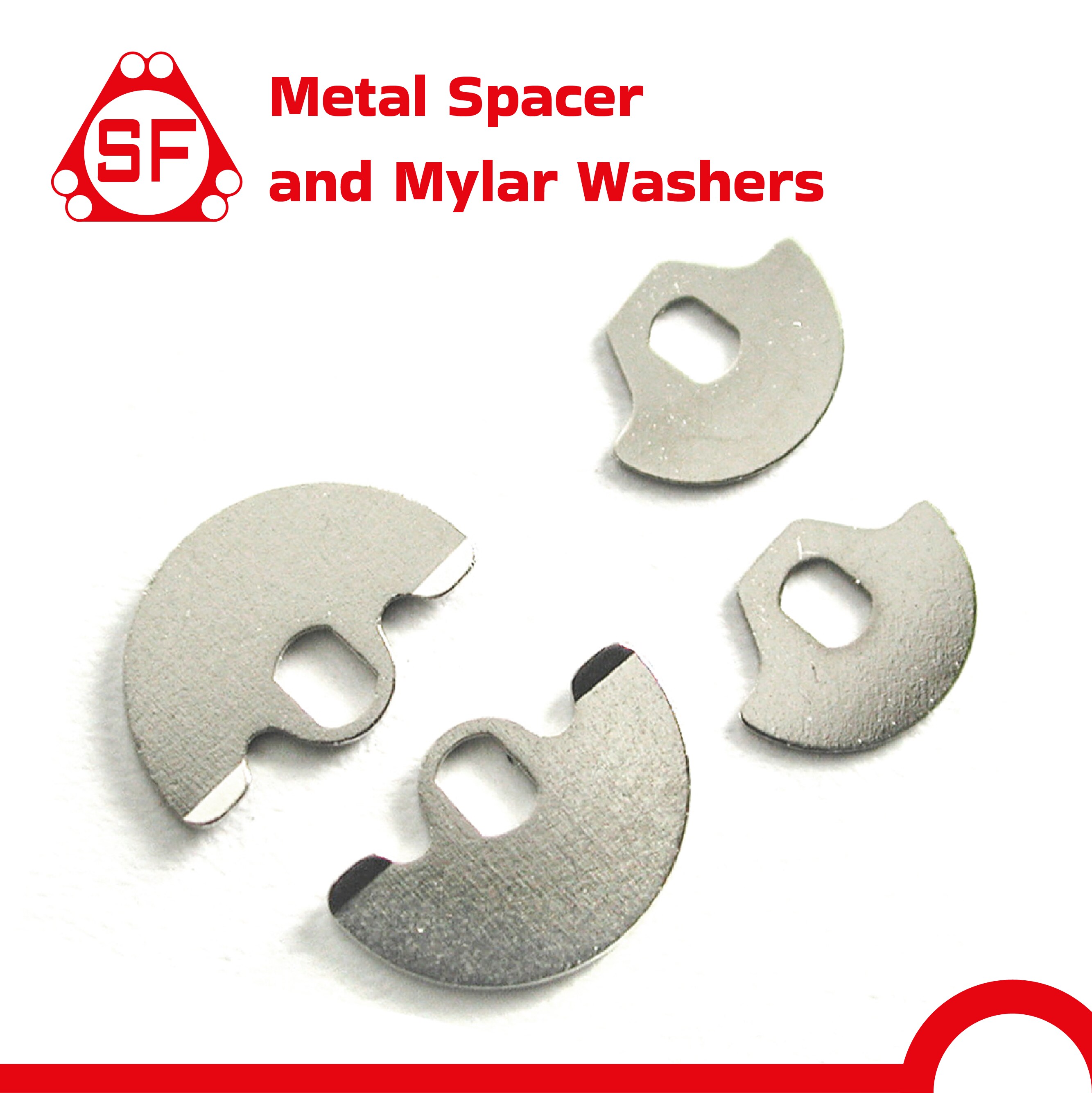 Metal Spacer and Mylar Washers, Electronic Components | Taiwantrade