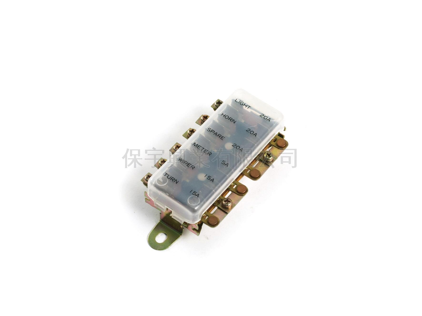 AUTOMOTIVE 6WAY FUSE BOX FOR GLASS TUBE FUSE | Taiwantrade