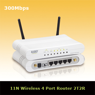 300Mbps Wireless-N 4-Port Broadband Router | Taiwantrade