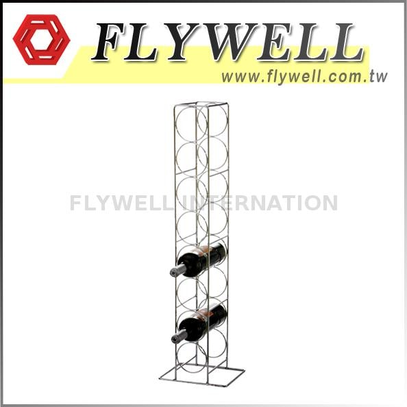 8 Bottle Floor Standing Wine Rack | Taiwantrade.com