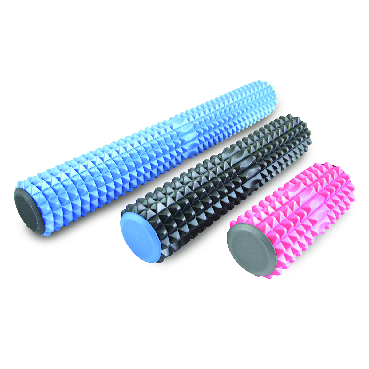 Therapy Grid Foam Roller , Textured Muscle Foam Roller , Solid Foam Rollers-ERG-112 / 124 / 136 ...
