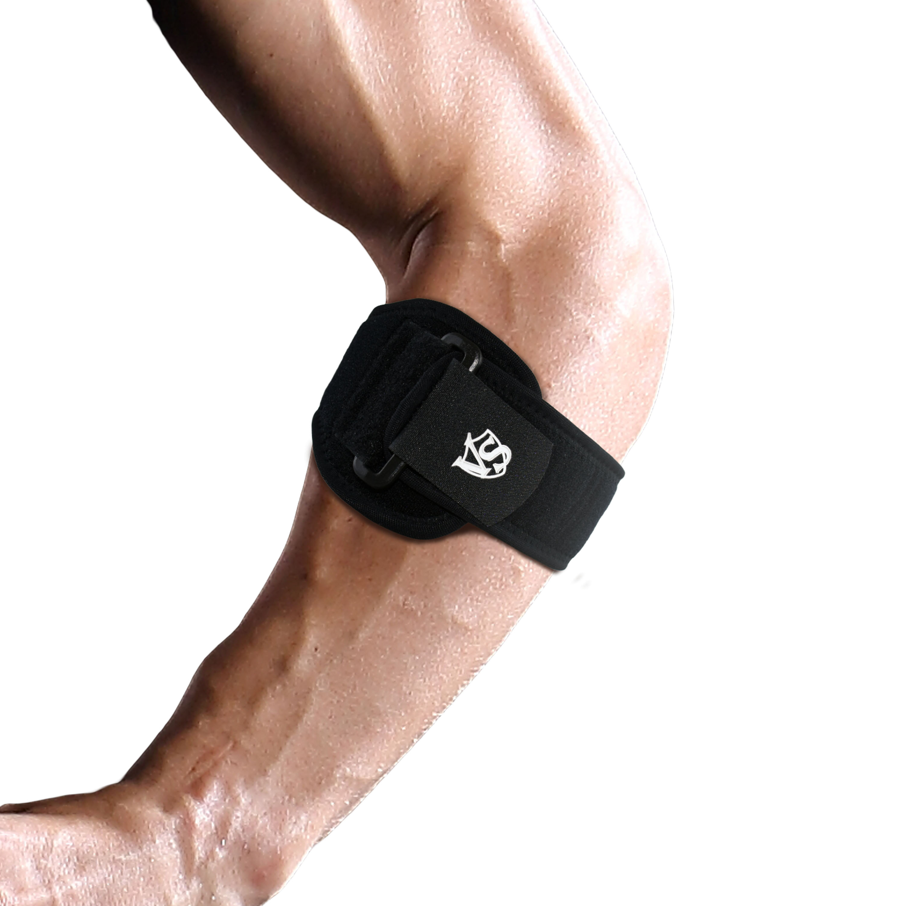 Adjustable Elbow Support Compression Pad Black | Taiwantrade.com