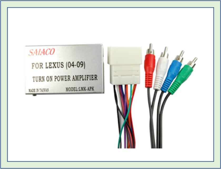LMK-APK Interface for Turning on Power Amplifier for LEXUS | Taiwantrade