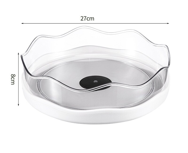 TURNTABLE WITH WAVE SIDE - LARGE | Taiwantrade