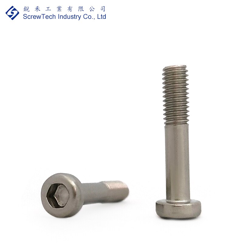 【ScrewTech】Button Head, Hexagon, M6x30.5, Machine Screw (BUKM0603000J ...