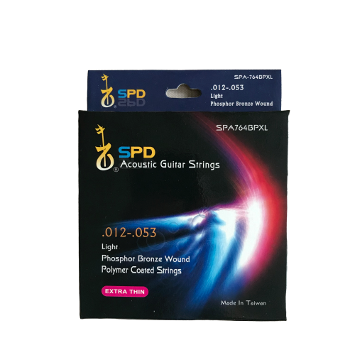 SPD Acoustic Guitar Strings, Phosphor Bronze Wound,Polymer Coated ...