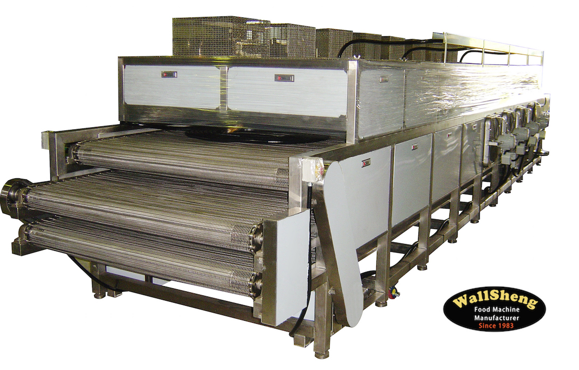 Cooling Conveyors Food Cooling Spiral Conveyor / Modular Belt Screw ...