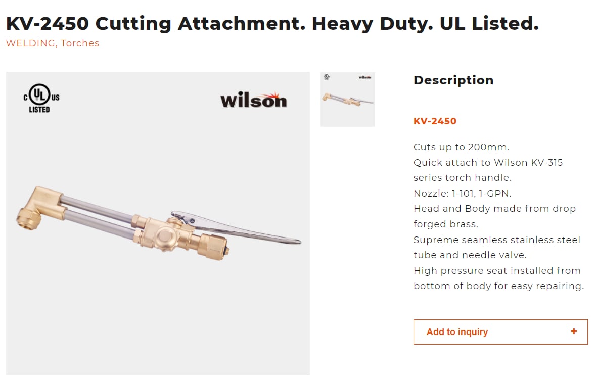 KV-2450 Cutting Attachment | KAYO PRODUCTS CO., LTD.