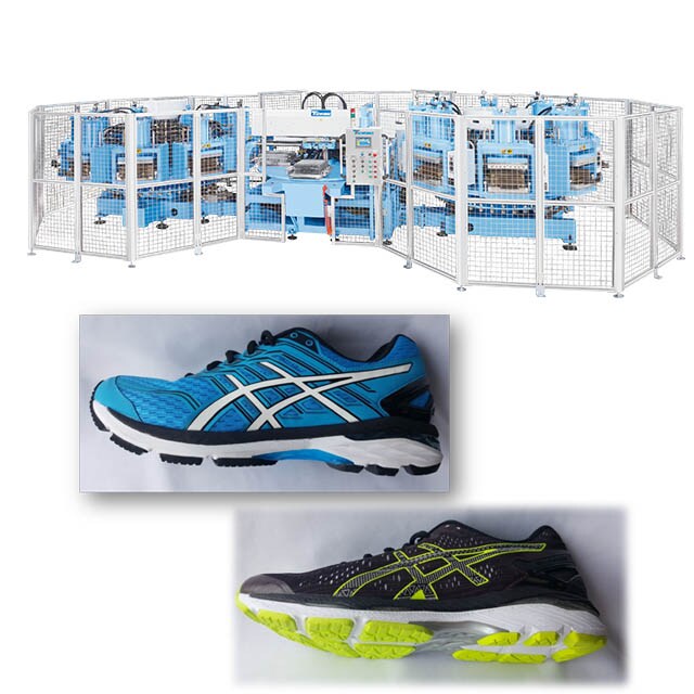 Rotary EVA Auto Phylon machine | Taiwantrade.com