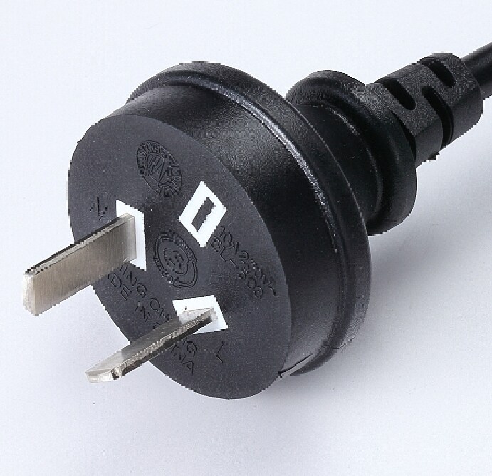 Argentina 2 pin plug PVC.PLUG EL-503 TYPE 2P;10A / 250V ACCORDING TO ...