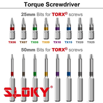 SLOKY Bits for TORX® screws | Taiwantrade