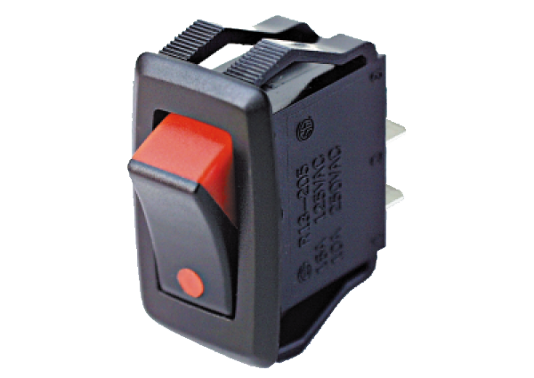 Rocker Switch DC SCI R13-205 | Taiwantrade