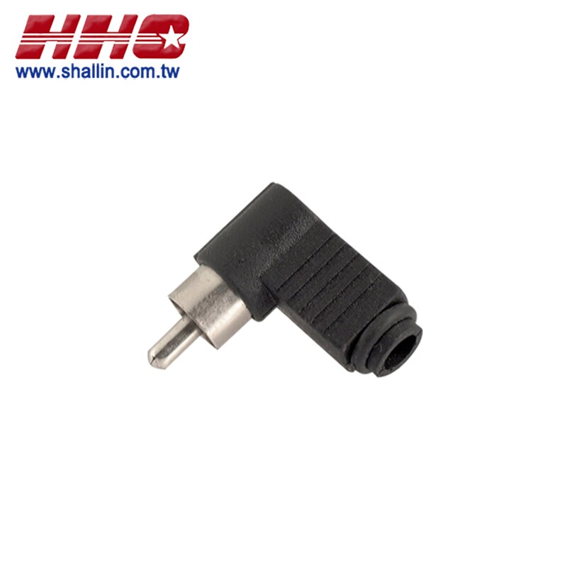 Right angle RCA phono plug, RoHS Directive-compliant | Taiwantrade