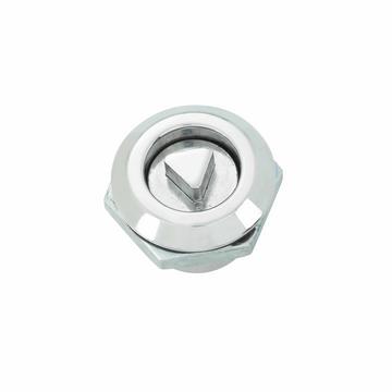 Zinc Alloy Cam Latch Triangle Key Lock Tool Operated Fixed Grip Chrome ...