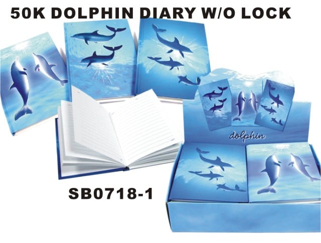 50K DOLPHIN DIARY W/O LOCK | Taiwantrade