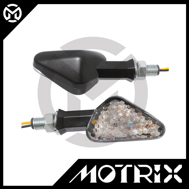 Universal indicators(LED) clear lens/black base with E-mark ...