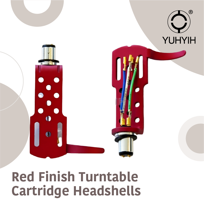 Red Finish Turntable Cartridge Headshells, Lightweight Solid Aluminium ...