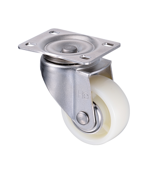 3" Nylon Stainless Swivel Push Cart Removable Caster Wheels ...