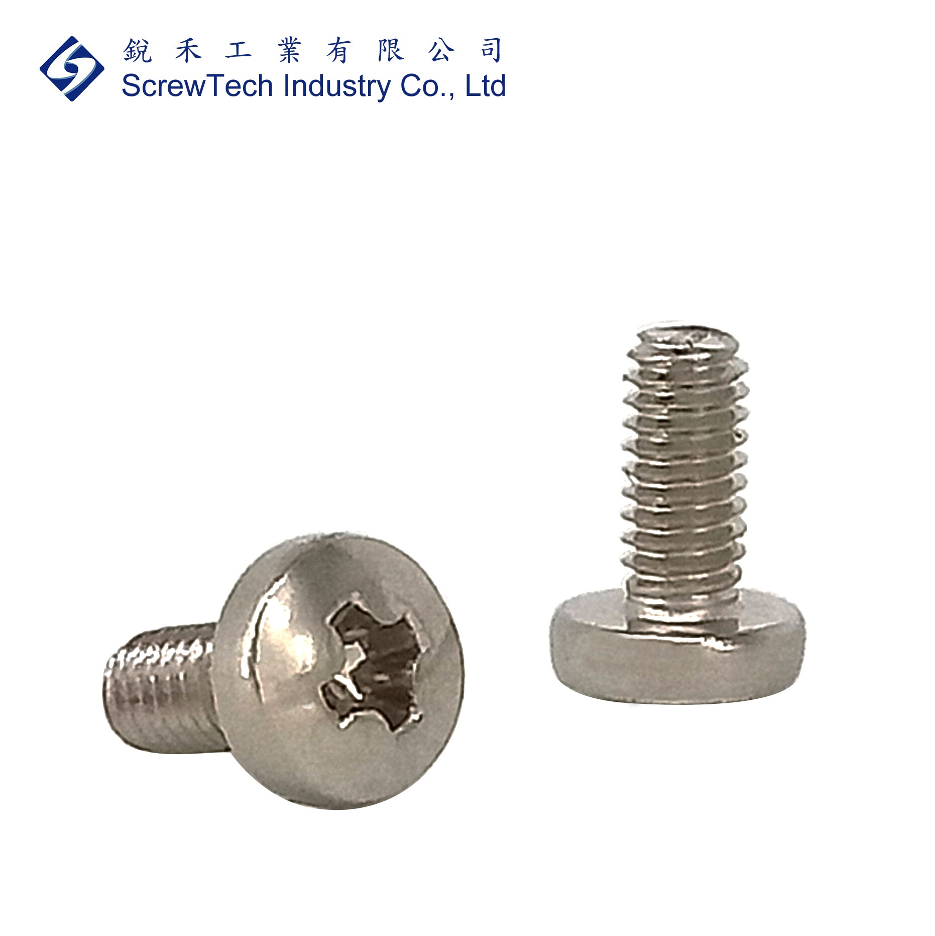 【ScrewTech】Pan Head, Phillips, M2.5x5.5, Machine Screw, Nickel Plated ...