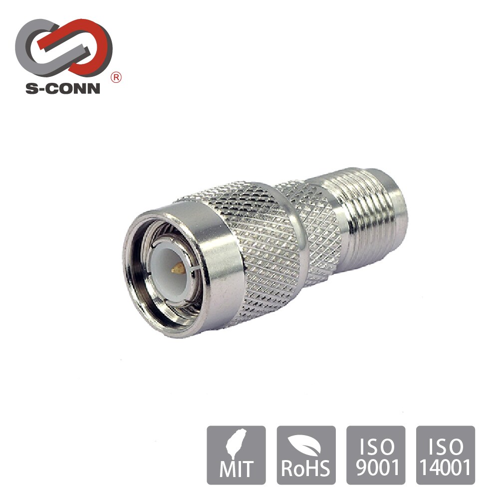 RF/Coaxial connector, TNC Plug to TNC Jack Adapter | Taiwantrade.com
