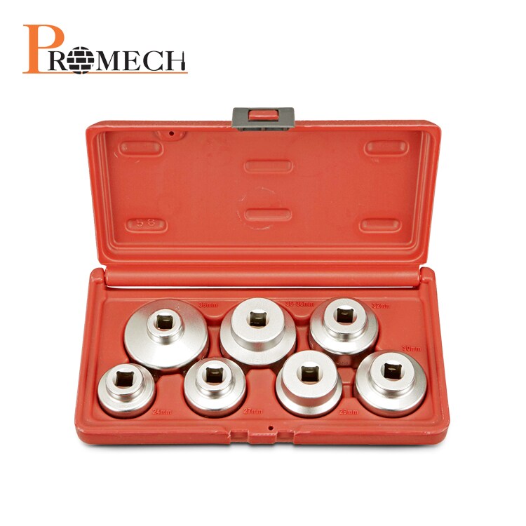 Quality Auto 7pc Oil Filter Socket Master Wrench Kit For Car Body ...
