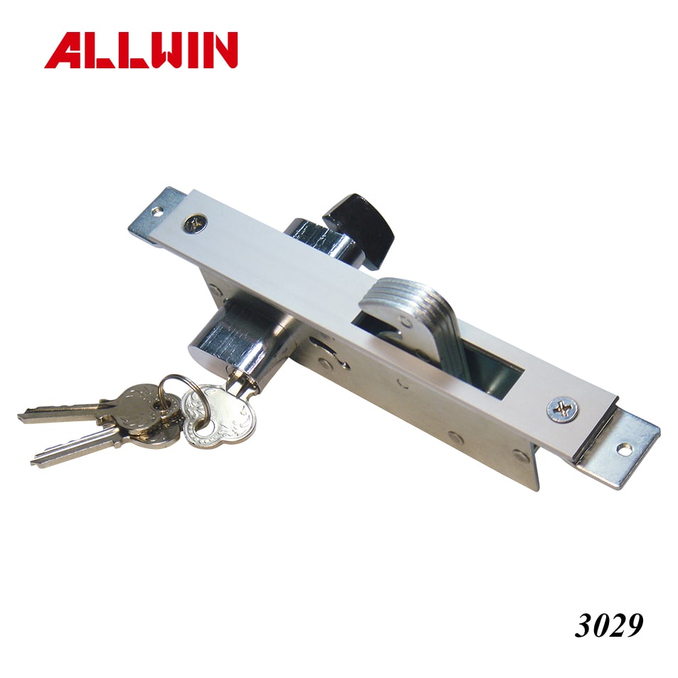 Straight Oval Keyhole Mortise Deadlock Hook bolt Door Lock with Brass ...