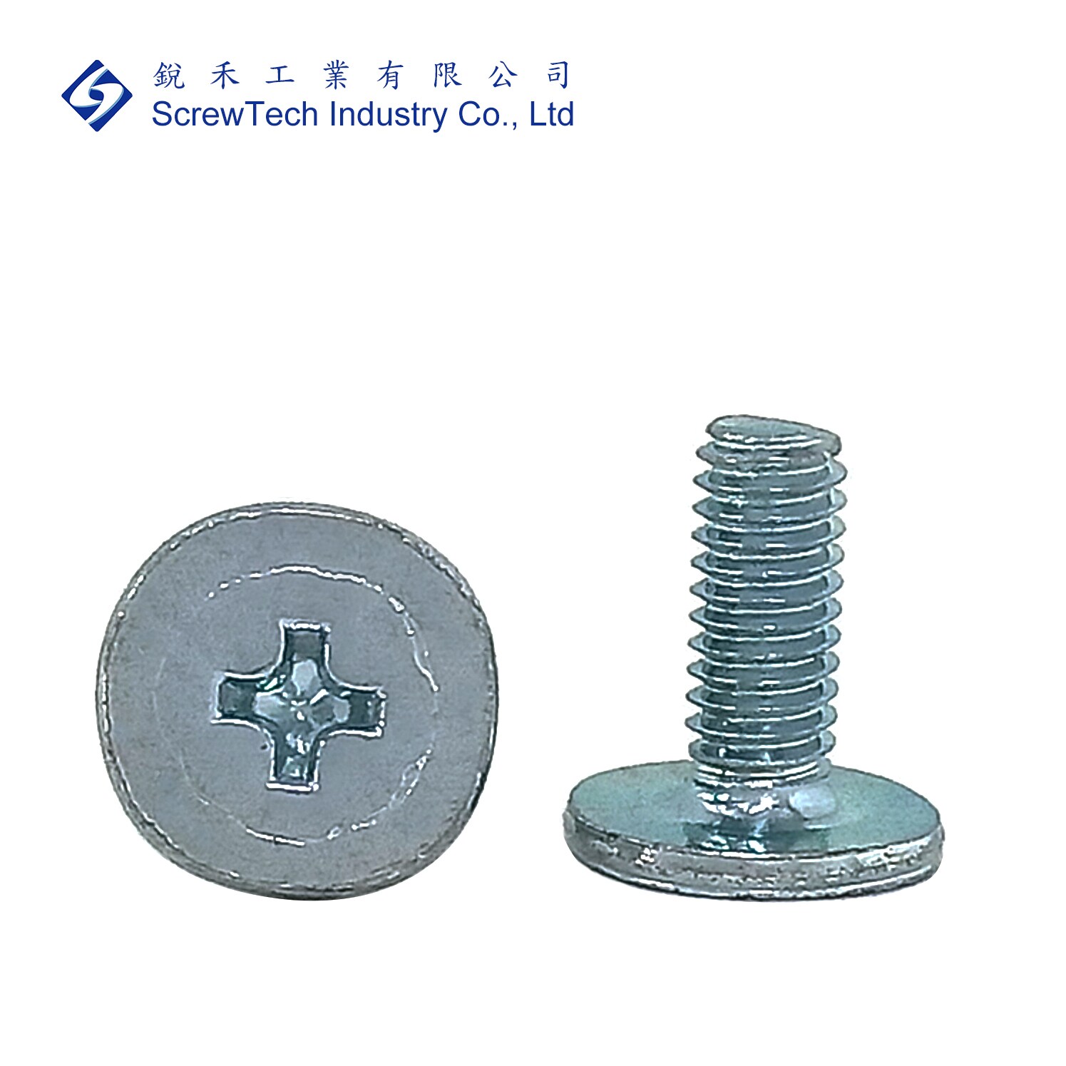 【ScrewTech】I Head, Phillips, M4x10, Machine Screw, Zinc Plated ...