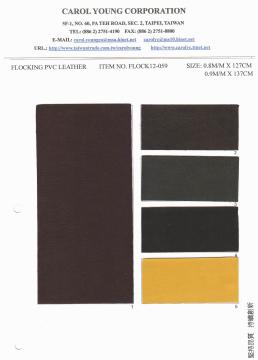 FASHION FLOCKING PVC LEATHER FOR BAGS ,SHOES USE. | Taiwantrade.com