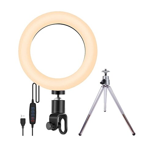 6 inch Ring Light with laptop clip KRL-60P