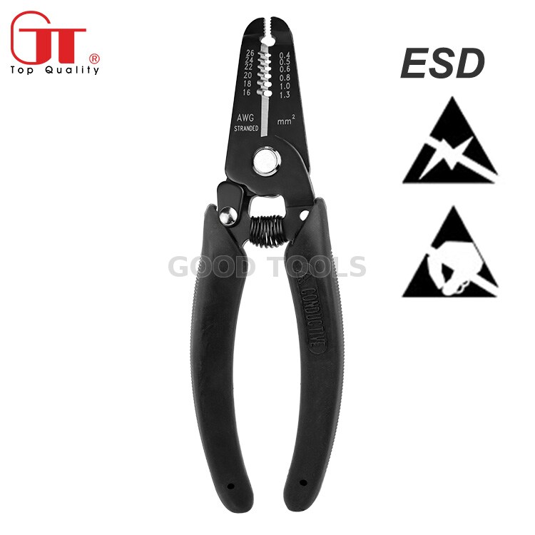 ESD CONDUCTIVE DISSIPATIVE AVAILABLE Wire stripper 0.4-1.3 mm (26-16 ...