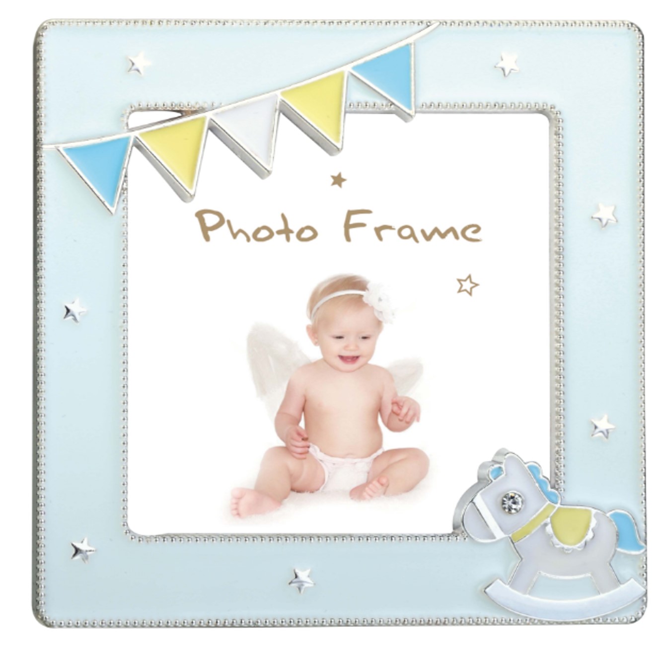 Lovely Child Photo Frame Enamel Decorated Baby Photo Frame Gift Frame ...