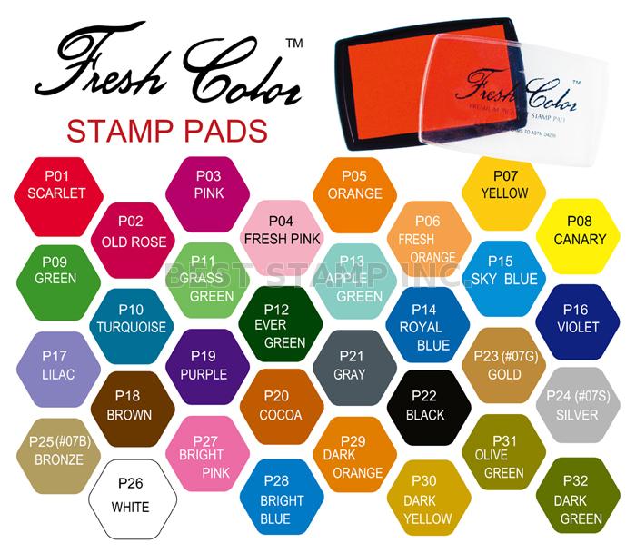 Fresh Color Best Stamp Pad | BEST STAMP INC.