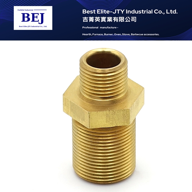 Male Adapter Hex Nipple Connector Male Thread, Hose Coupling - Fittings ...