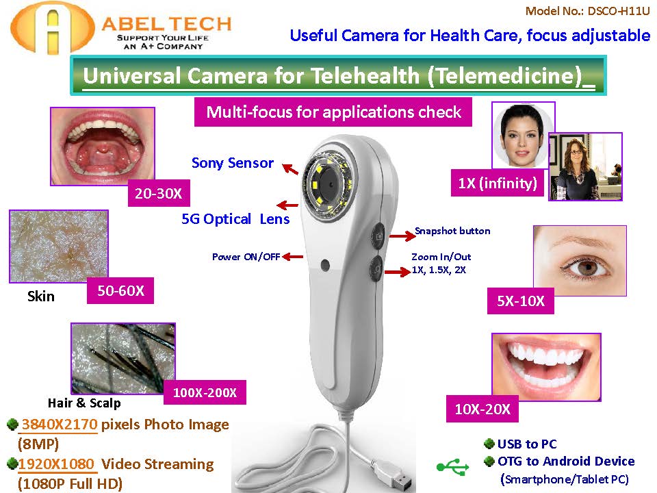 Telehealth Camera / Handheld Microscope | Taiwantrade.com