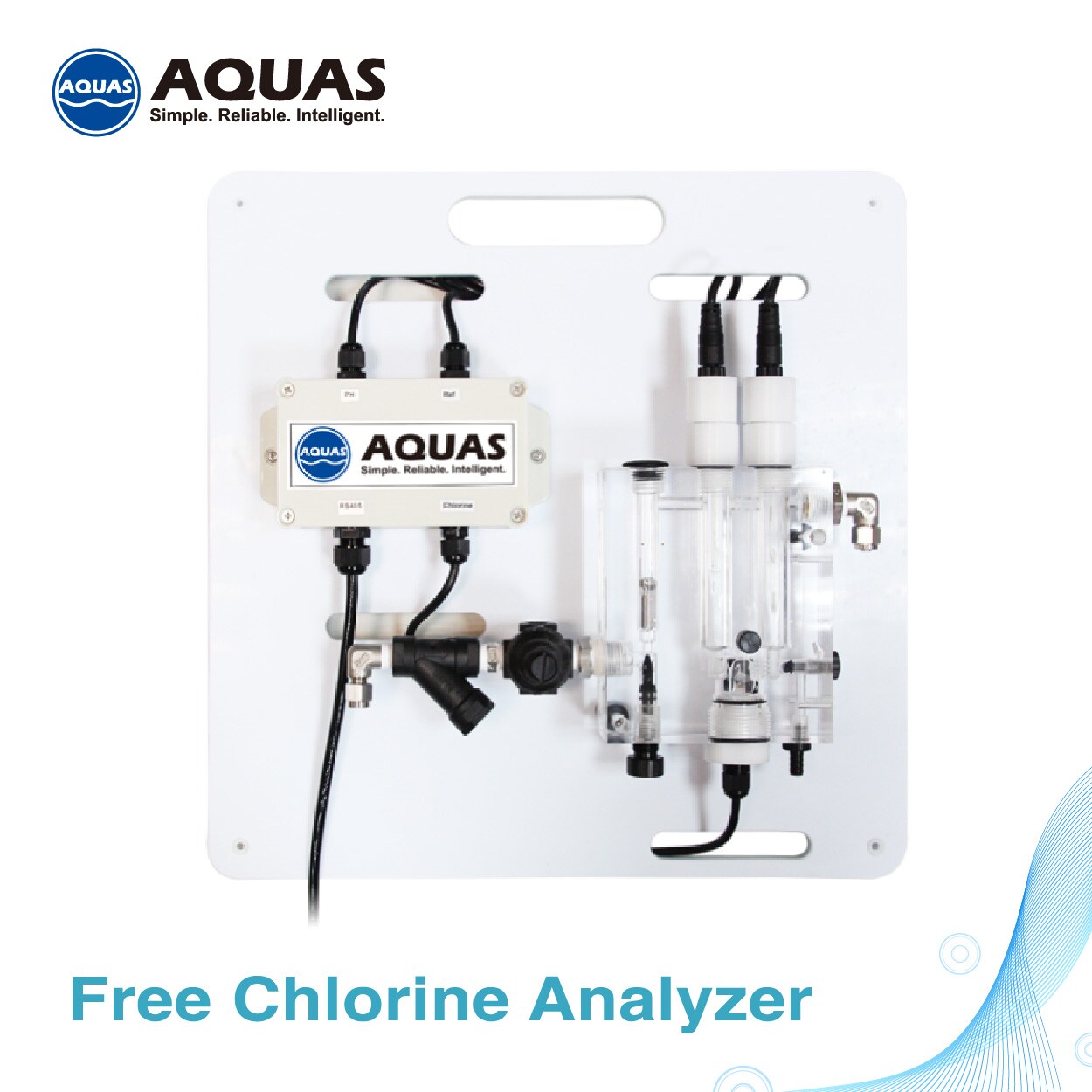 Free Chlorine Analyzer and Residual Chlorine Instrument for Water ...