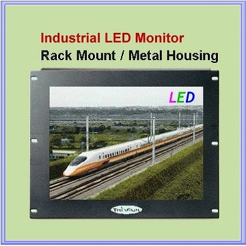 Rack Mount LED Monitor for Industries Application, CCTV LED Monitor ...