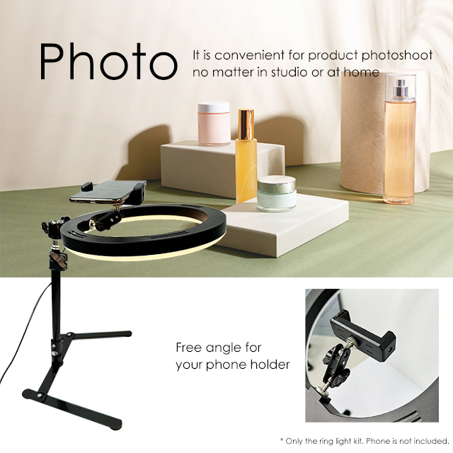 Camera holder photography adjustable table top stand shooting set ...