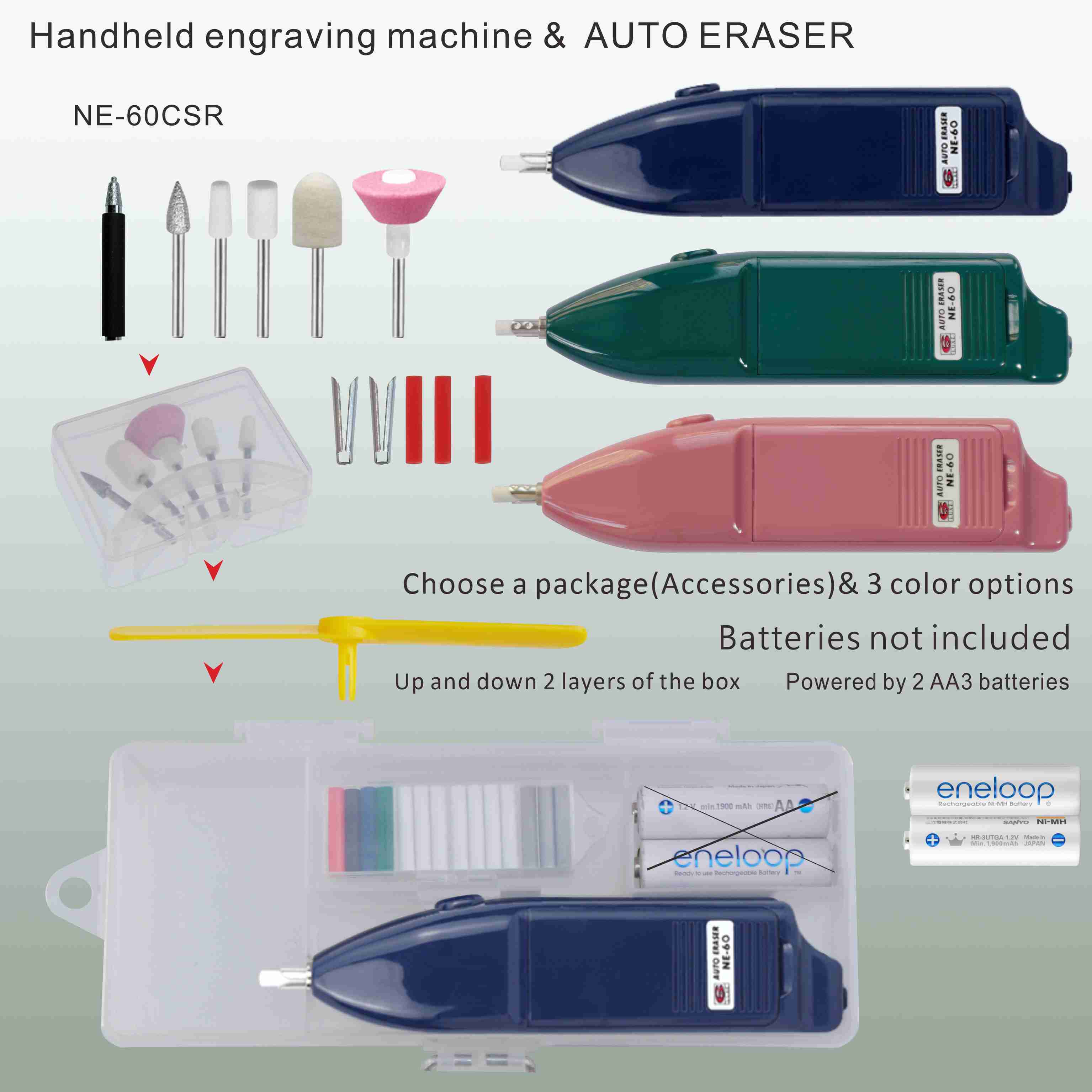 Handheld engraving machine / electric eraser | Taiwantrade