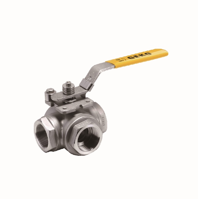 3 Way [l Port And T Port] Ball Valve Screwed End