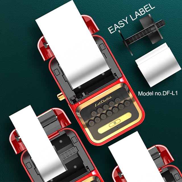 Custom Portable Bardcode Label Sticker Printer | Taiwantrade