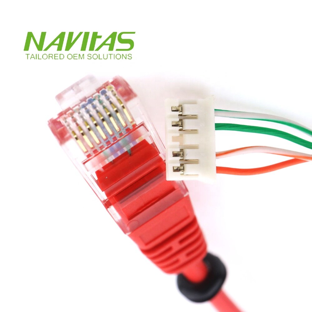 JST 5 pin Female Crimping Connector UTP CAT5e Cable | Taiwantrade