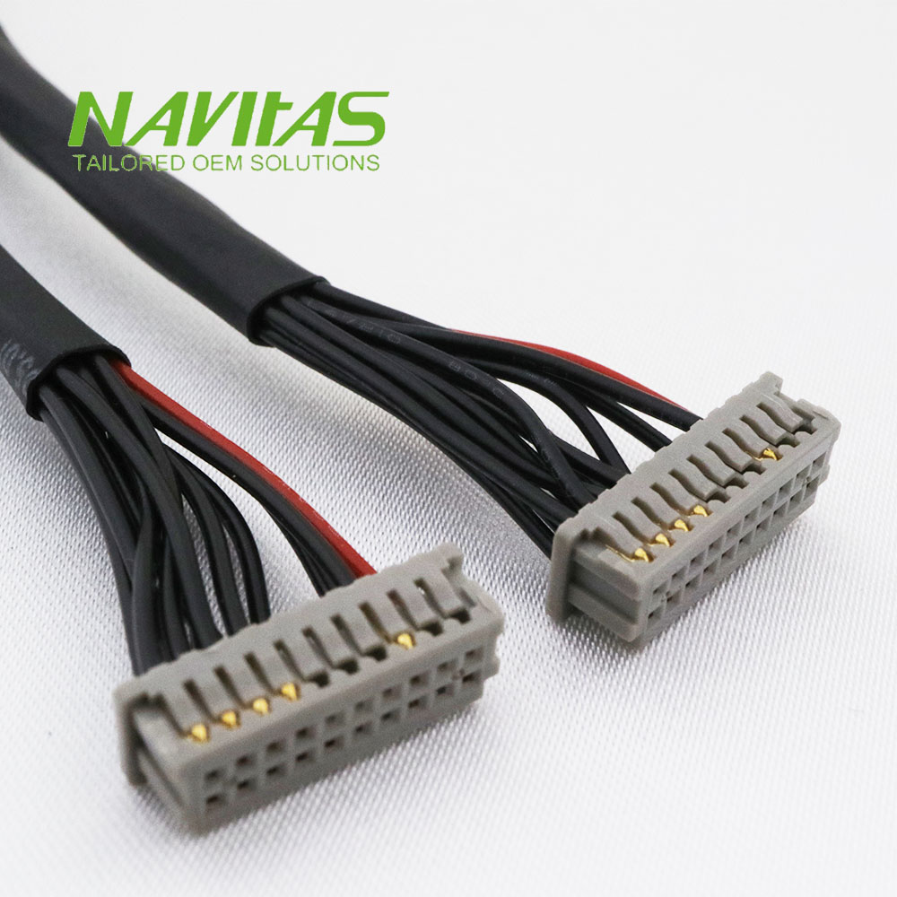 Molex 51127 20pin 1.25mm Pitch Connector Custom Cable Assembly | GREEN SOLAR TECH. CO., LTD.