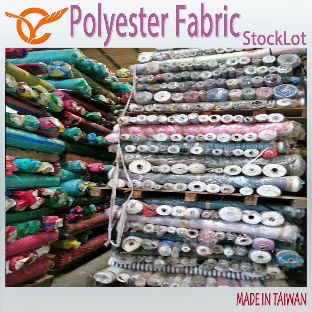 100 Polyester Double Faced Jersey Knitting Fabric Stock Lot ...