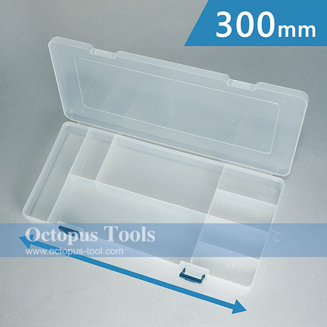 Plastic Compartment Box 8 Grids, Hanging Hole, 11.8x6.1x1.2 inch ...