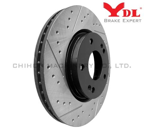 Anti-rust Brake Disc Rotor, HYUNDAI, Santa Fe, TRAJET, 51712-3B000 ...