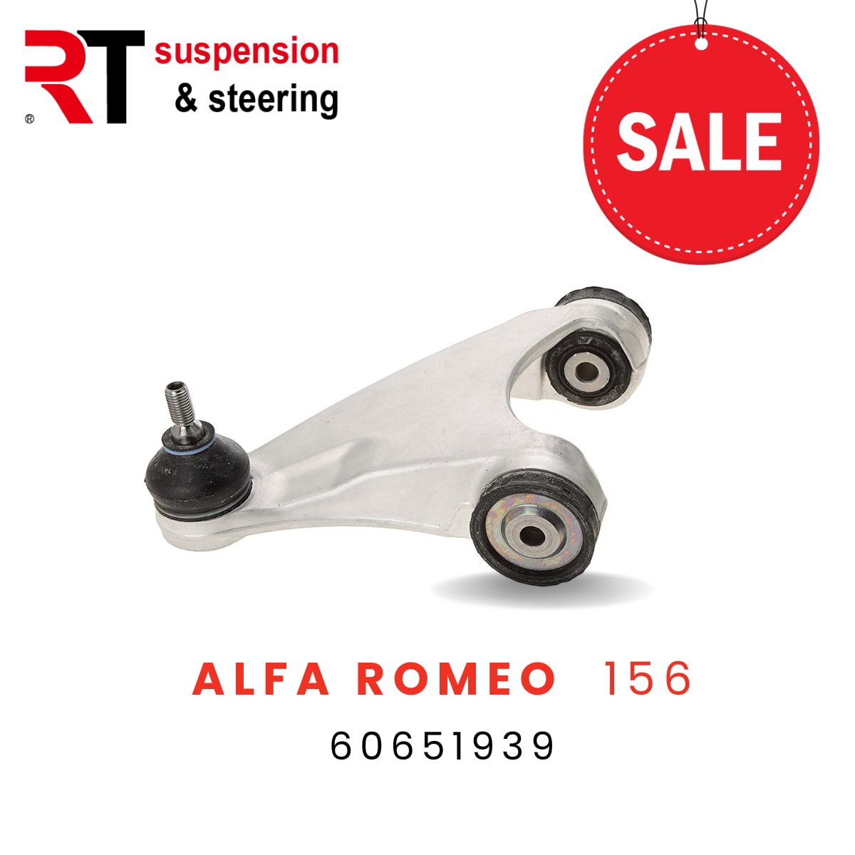 Wishbone Arm Manufacturer For Lower Trailing Alfa Romeo GT (937) 2003 ...